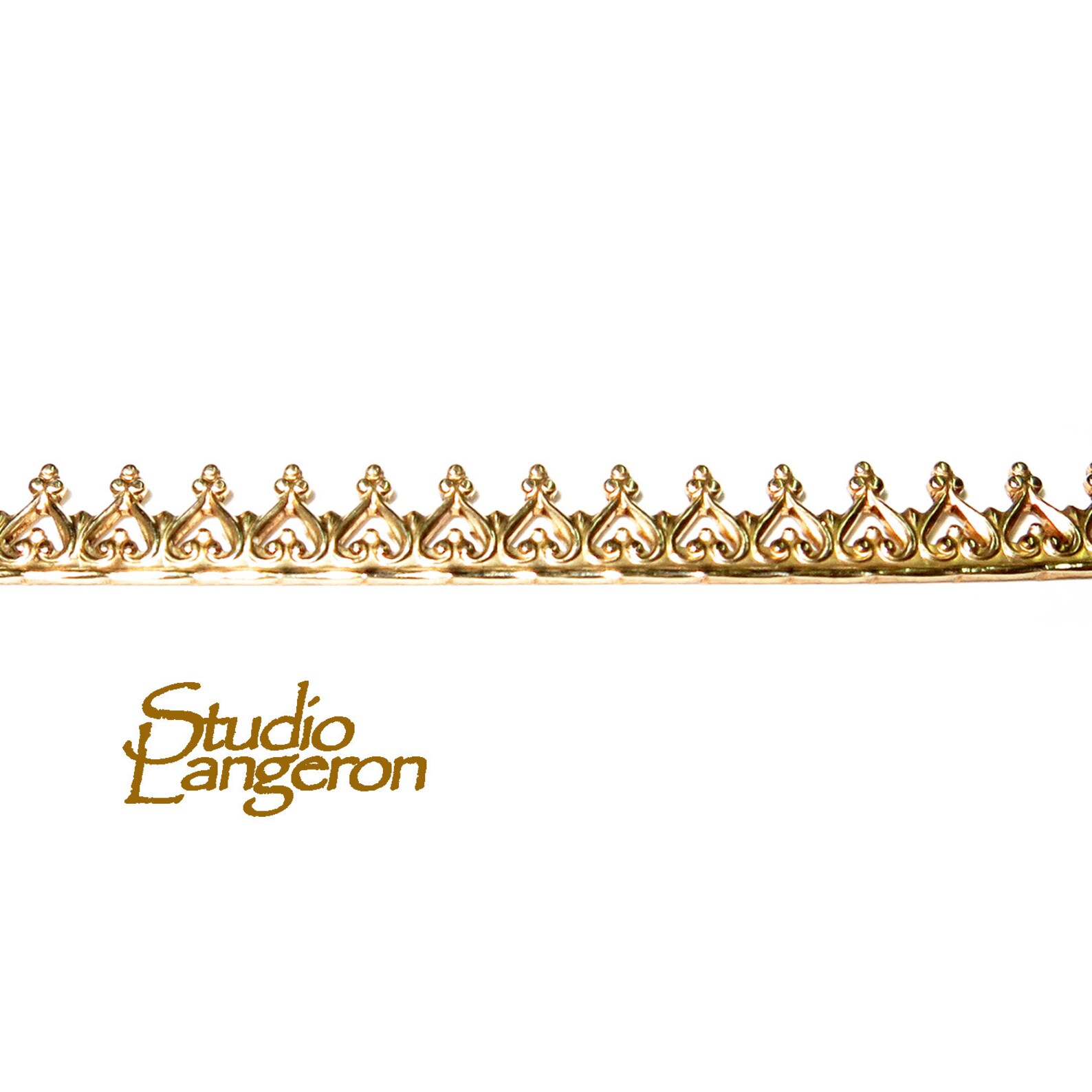 14K Yellow Gold Filled Gallery Wire, Bezel Wire, Gallery Ribbon ...