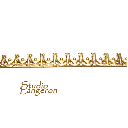 14K Yellow Gold Filled Gallery Wire Jewelry Making Gallery - Etsy