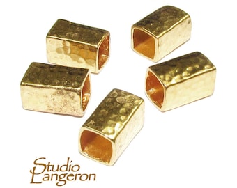 14K Gold Filled Curve Tubes Beads Gold Filled Tube Beads - Etsy