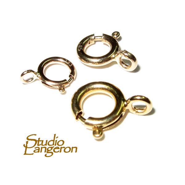 14k Gold Clasp - Etsy