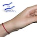 Red String Bracelet Red Bracelet With Prayer Jerusalem - Etsy Israel
