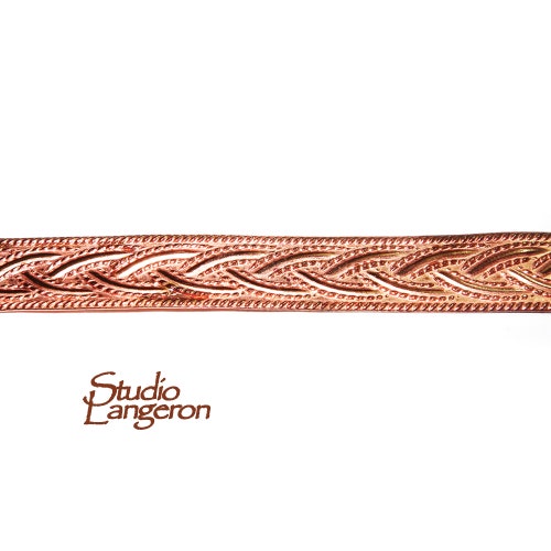 Natural Copper Bezel Wire Gallery Wire Gallery Ribbon - Etsy