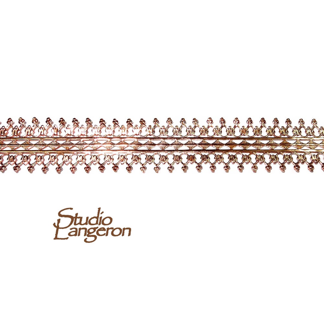 Natural Copper Bezel Wire, Gallery Wire, Gallery Ribbon, Gallery ...