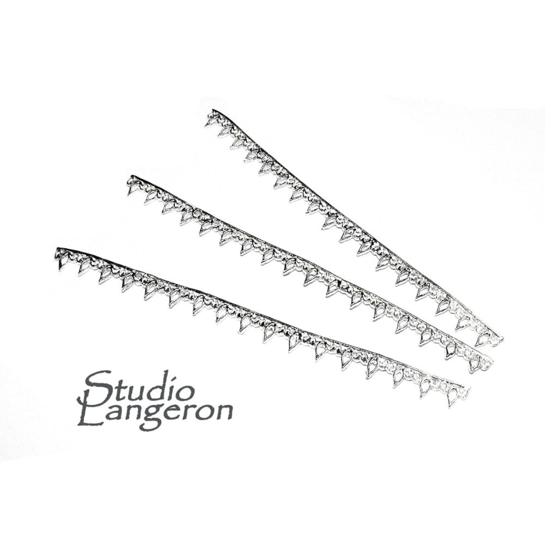 999 Fine Silver Casted Bezel Wire Size 7.0x0.45 Cm (2.8 Inch), Gallery ...