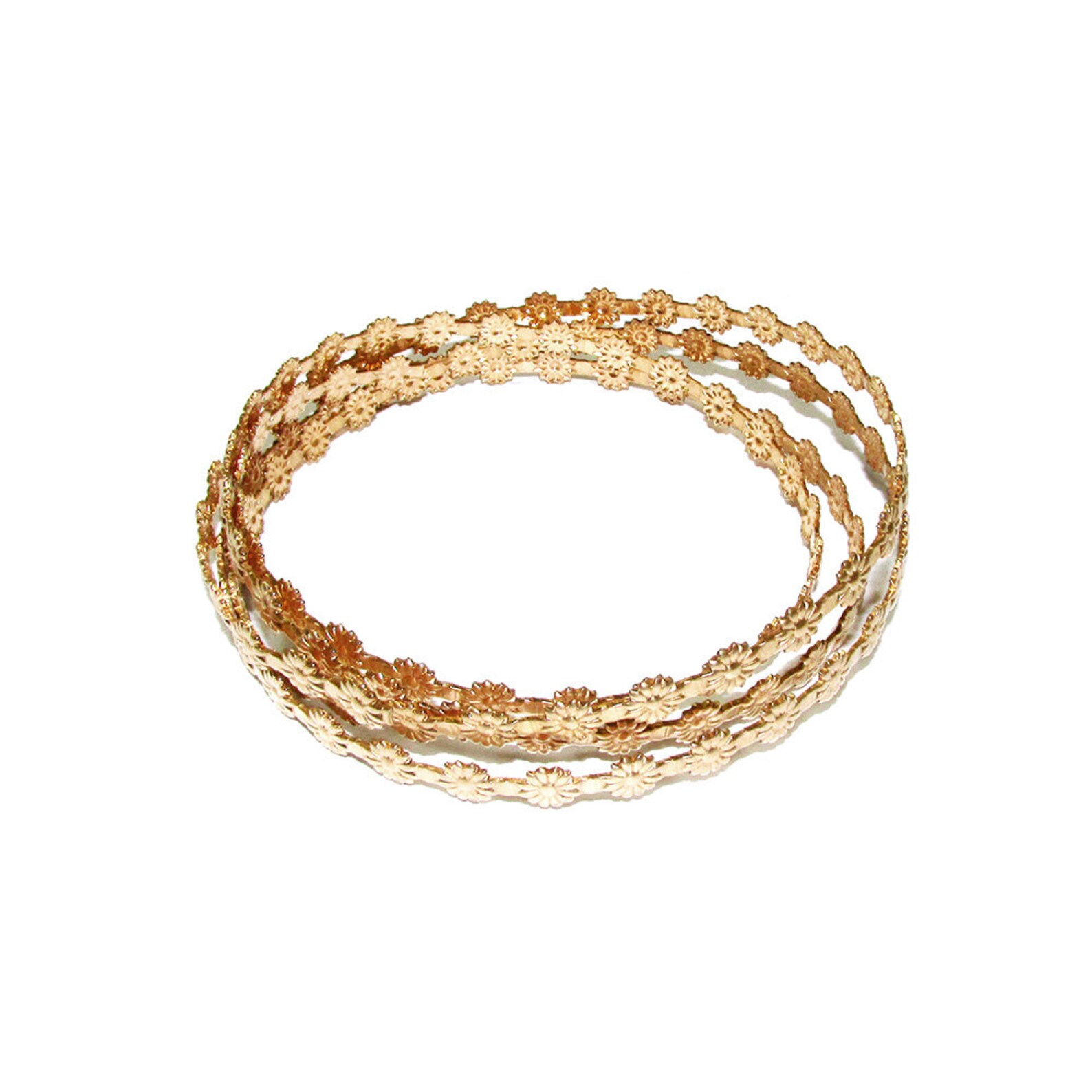 14K Yellow Gold Filled Gallery Wire Jewelry Making Gallery - Etsy Israel