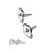 925 Sterling Silver Alpa Earring Backs Size 9 Mm, Jewelry Making ...