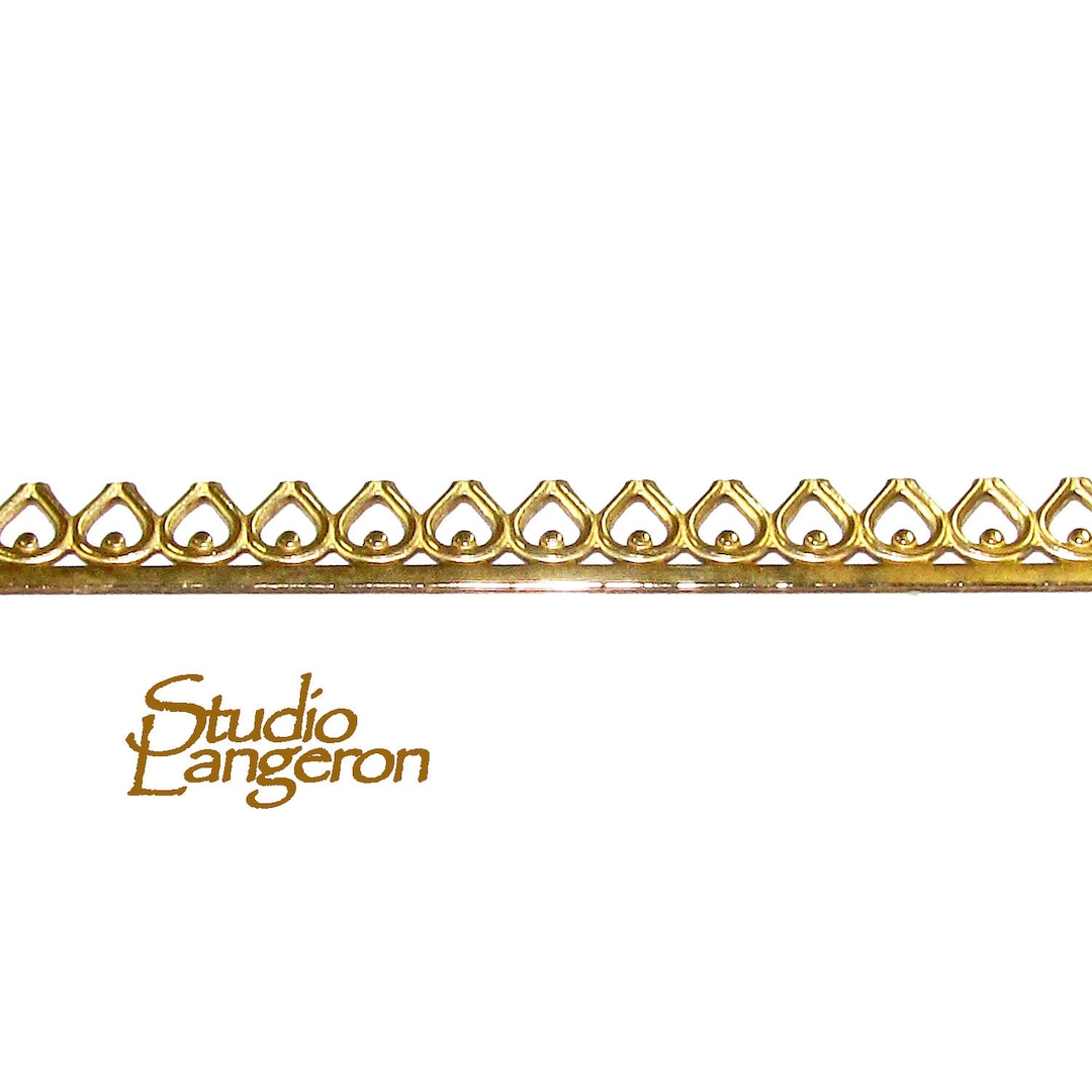 14K Yellow Gold Filled Gallery Wire, Bezel Wire, Gallery Ribbon ...