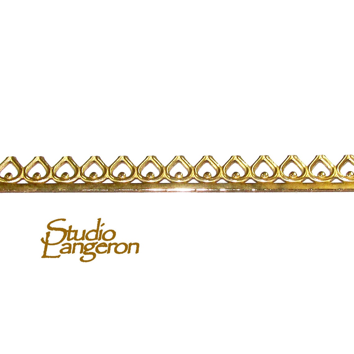 14K Yellow Gold Filled Gallery Wire Bezel Wire Gallery | Etsy