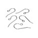 925 Sterling Silver Ear Wire With Loop, Silver Earrings, Ear Wire ...