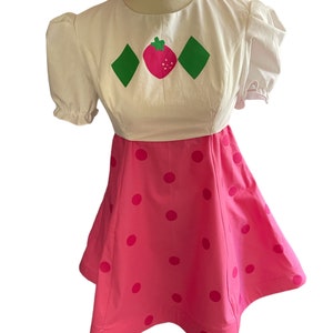 Strawberry Dress Costume, Inspired by Strawberry Shortcake- Adults - Etsy