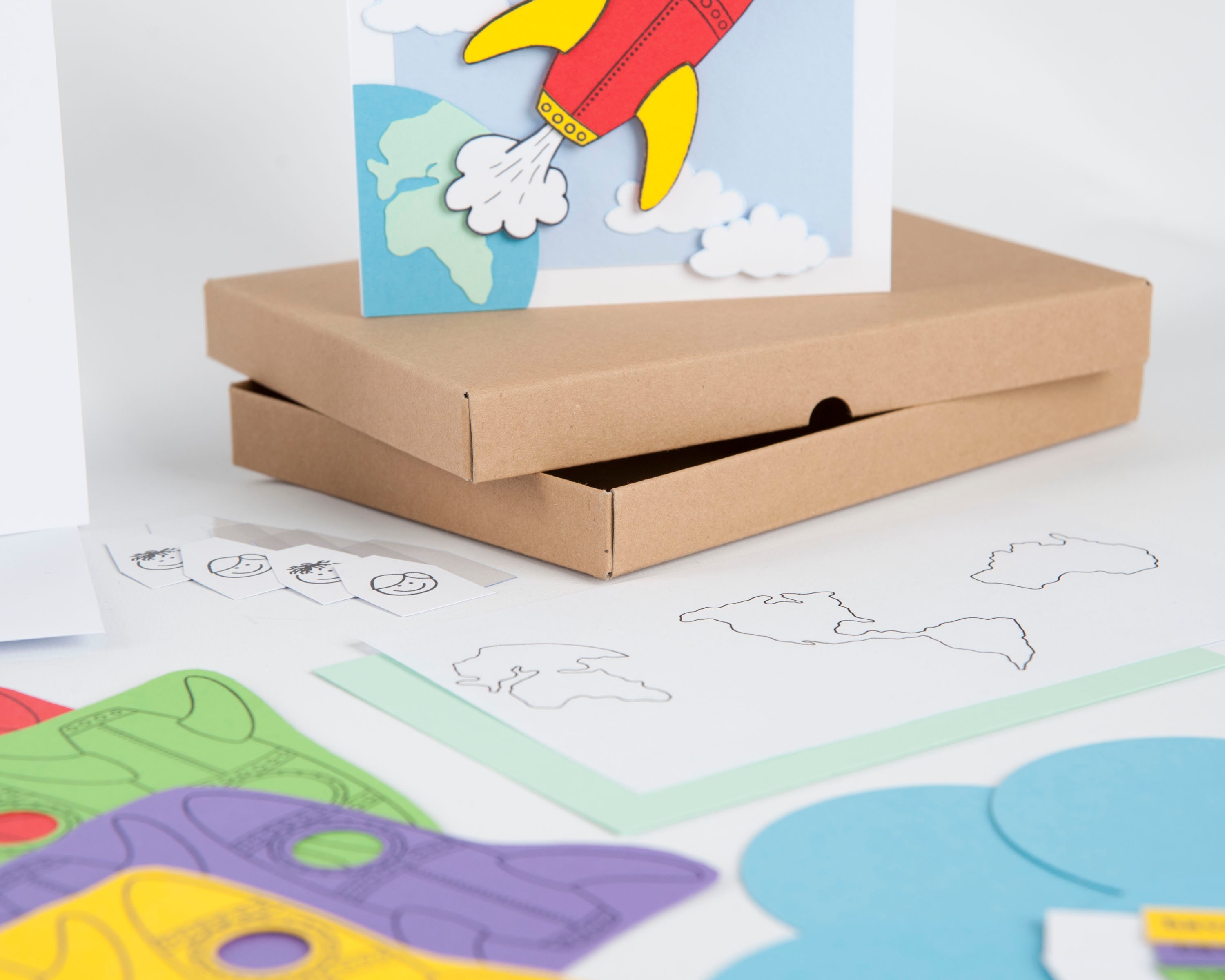 Kit Rocket Card, Kits de tarjetas para adultos - Etsy España