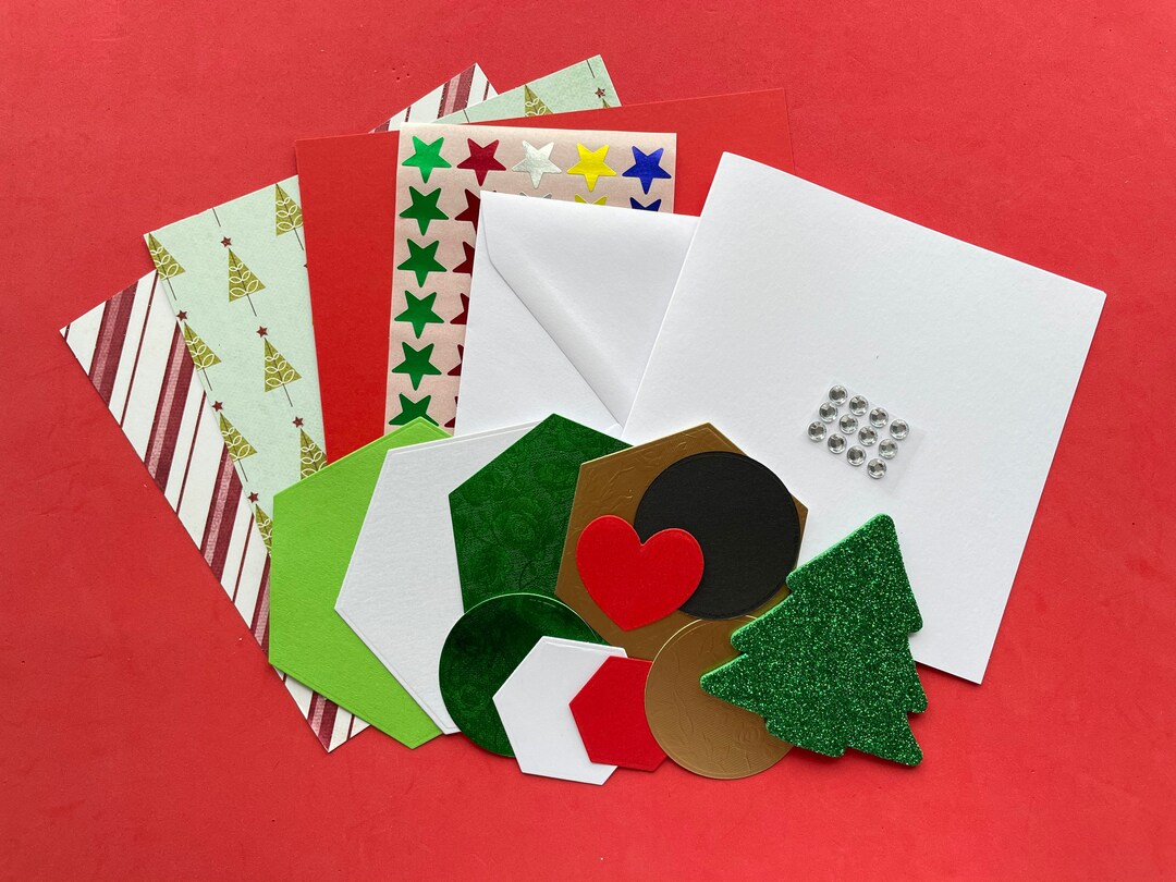 DIY Card Making Kit for Children, Valentine's Craft Kit, Activity Pack ...