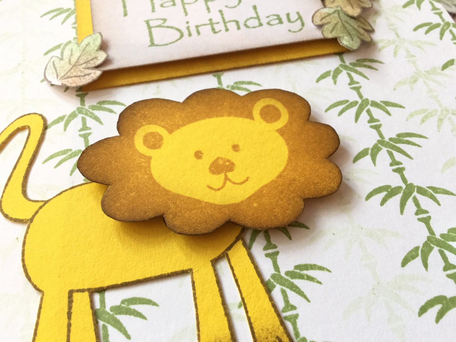 Jungle Theme Birthday Card Kit Card Making Kit - Etsy UK