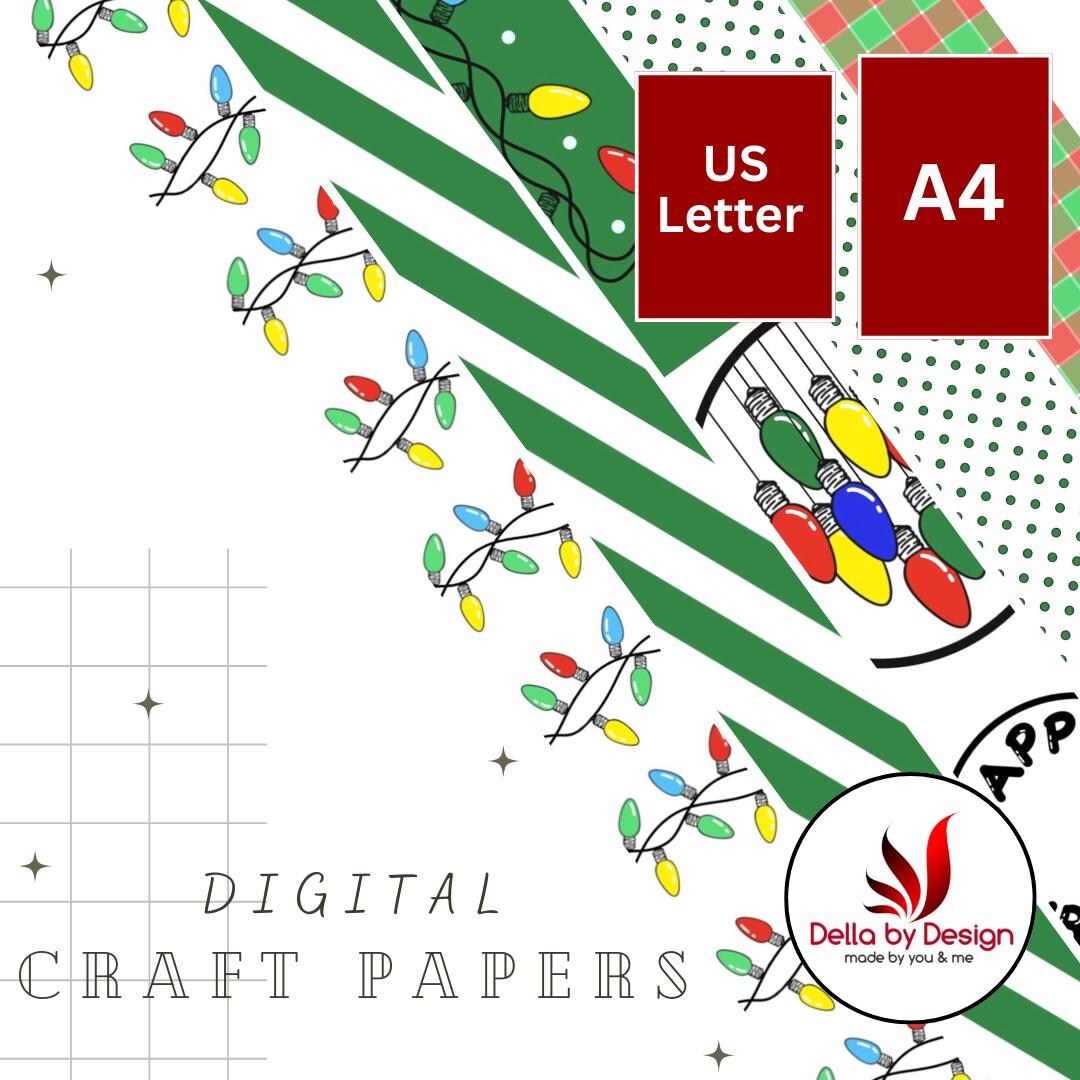 Card Kit to Print at Home, Digital Paper, DIY Craft Ideas to Print - Etsy