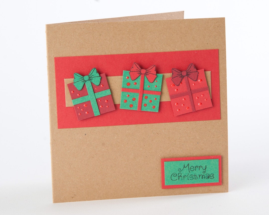 Christmas Presents Card - Etsy