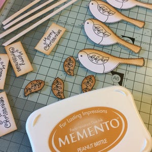 Craft Kit for Adults, Robin Card Kit, Kraft Card Kit, DIY Christmas Kit ...