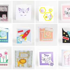 Extra Large Card Kit, Special Card to Make - Etsy