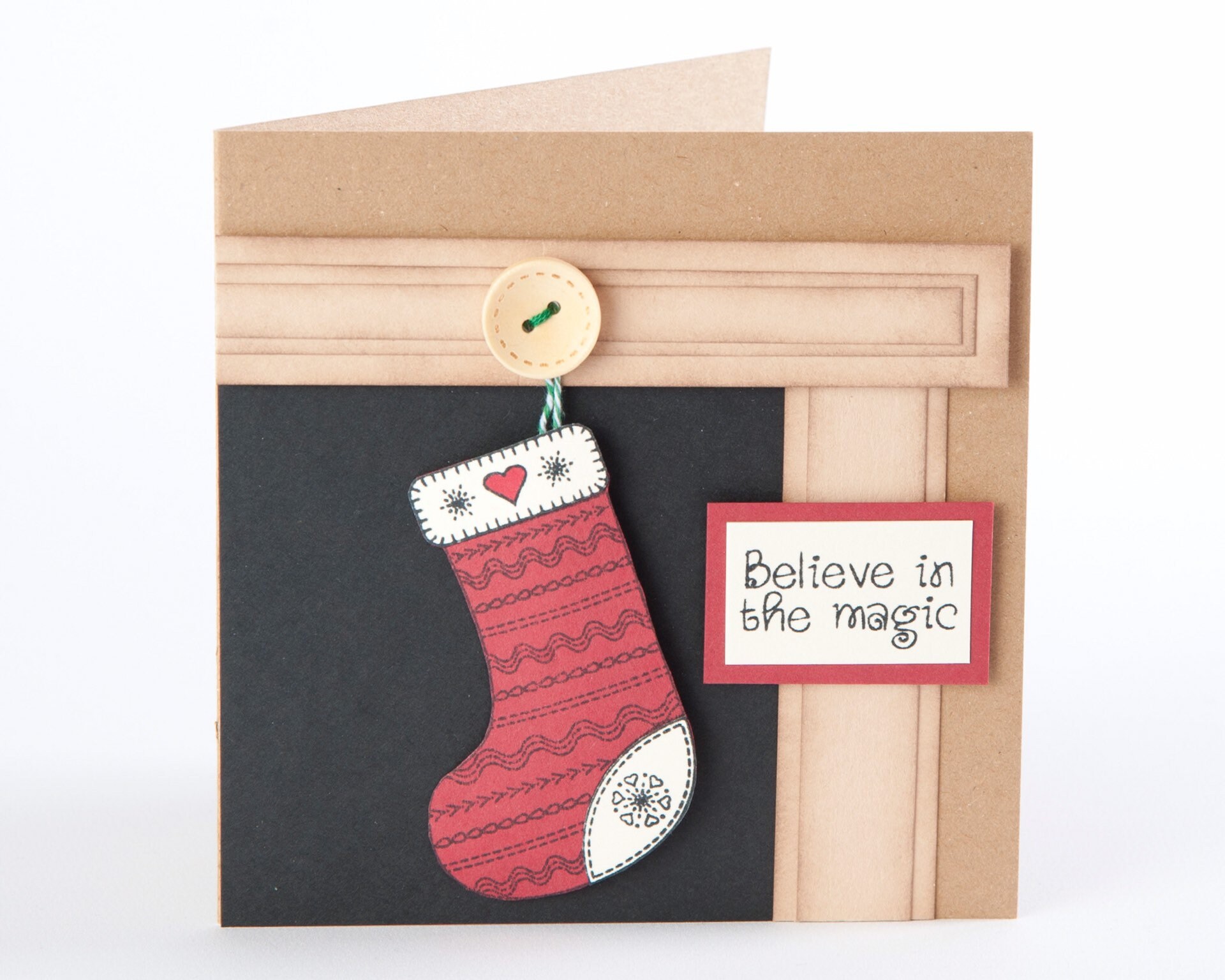 Xmas Stocking Card Kit, Beginner's Version - Etsy
