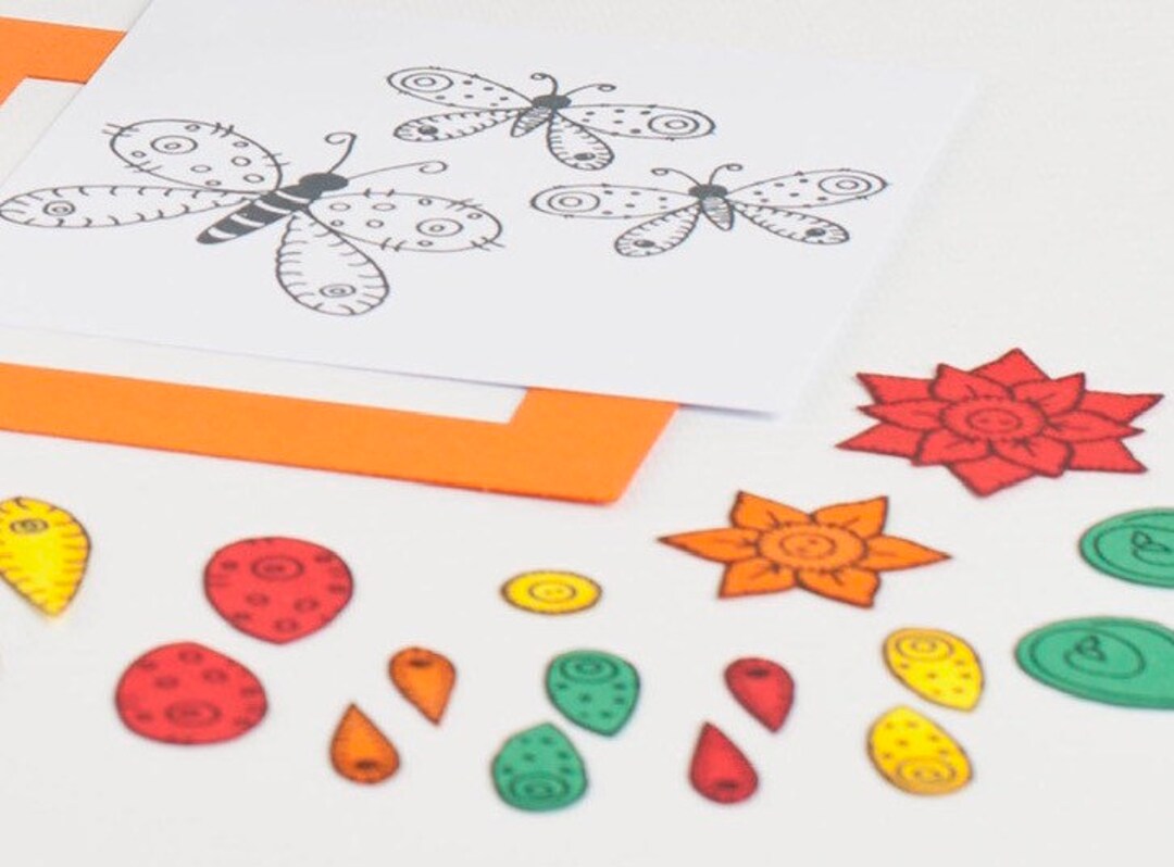 Fun Cardmaking Kit for Mothers Day Bright Mothers Day Card - Etsy