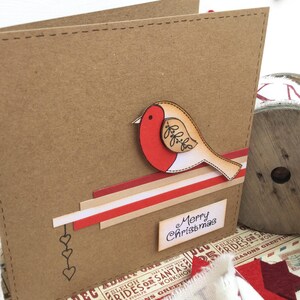 Craft Kit for Adults, Robin Card Kit, Kraft Card Kit, DIY Christmas Kit ...