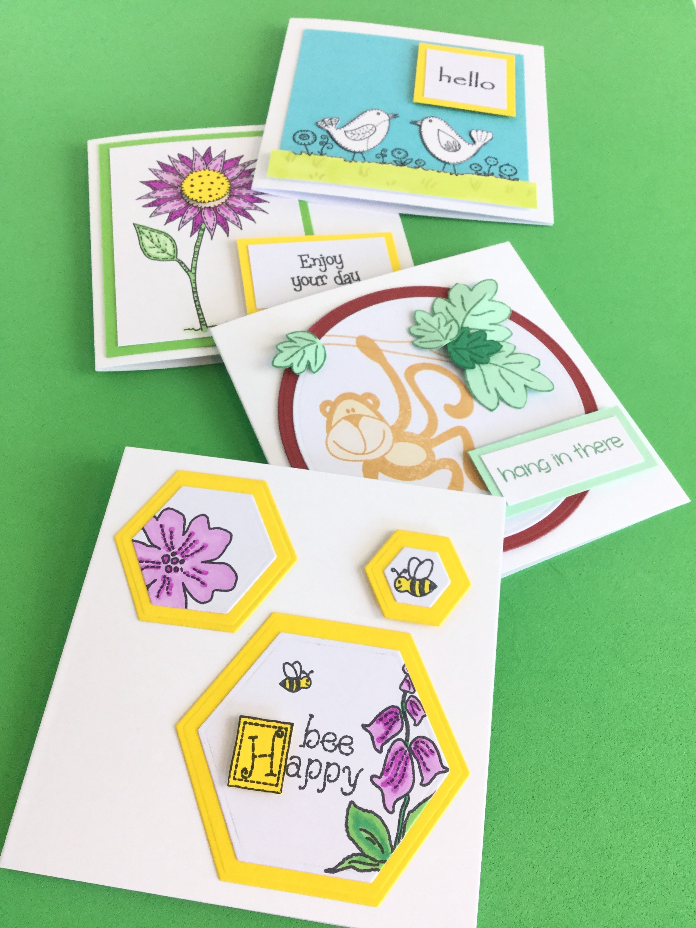 Just Because Note Cards Card making kit simple cards for | Etsy