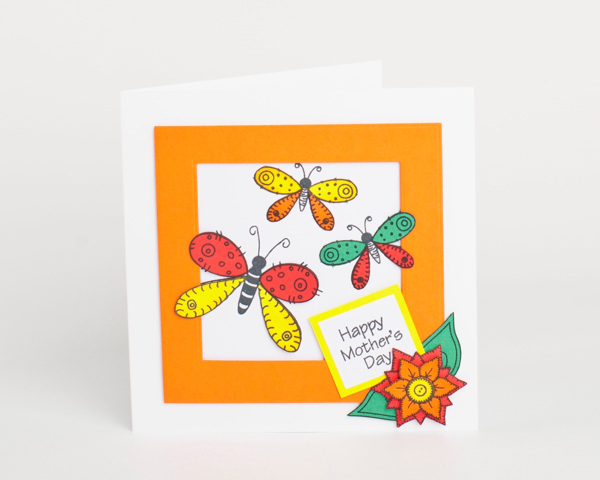 Fun Cardmaking Kit for Mothers Day Bright Mothers Day Card - Etsy