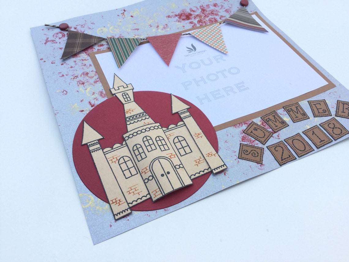 Scrapbooking Kit, Castle Visit Crafts, Easy Scrapbooking, Kid's Summer ...