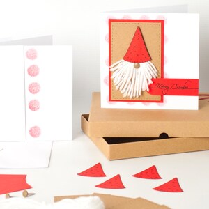 Christmas Gnome Holiday Card, Beginner's Card Kit - Etsy