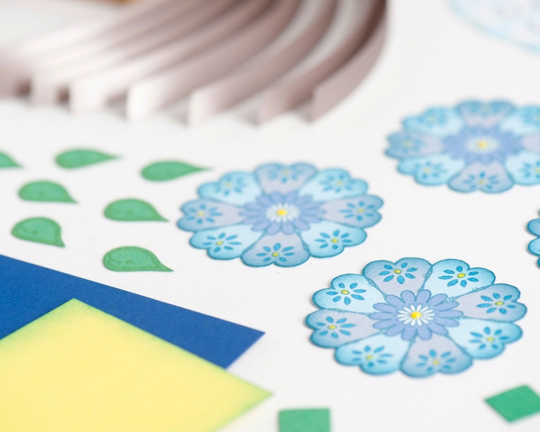 Card Making Kit, DIY Flower Craft Kit, DIY Greeting Cards, Make Your ...
