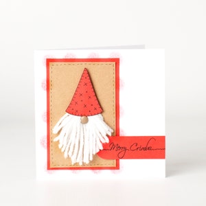 Christmas Gnome Holiday Card, Beginner's Card Kit - Etsy