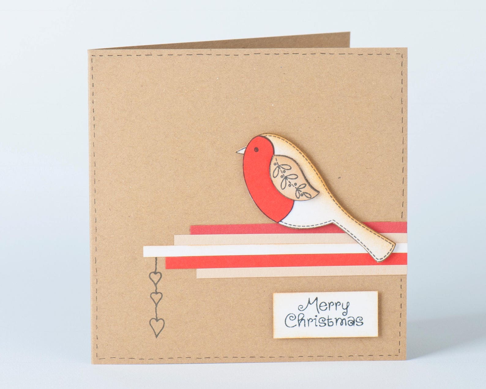 Craft Kit for Adults Robin Card Kit Kraft Card Kit DIY - Etsy UK