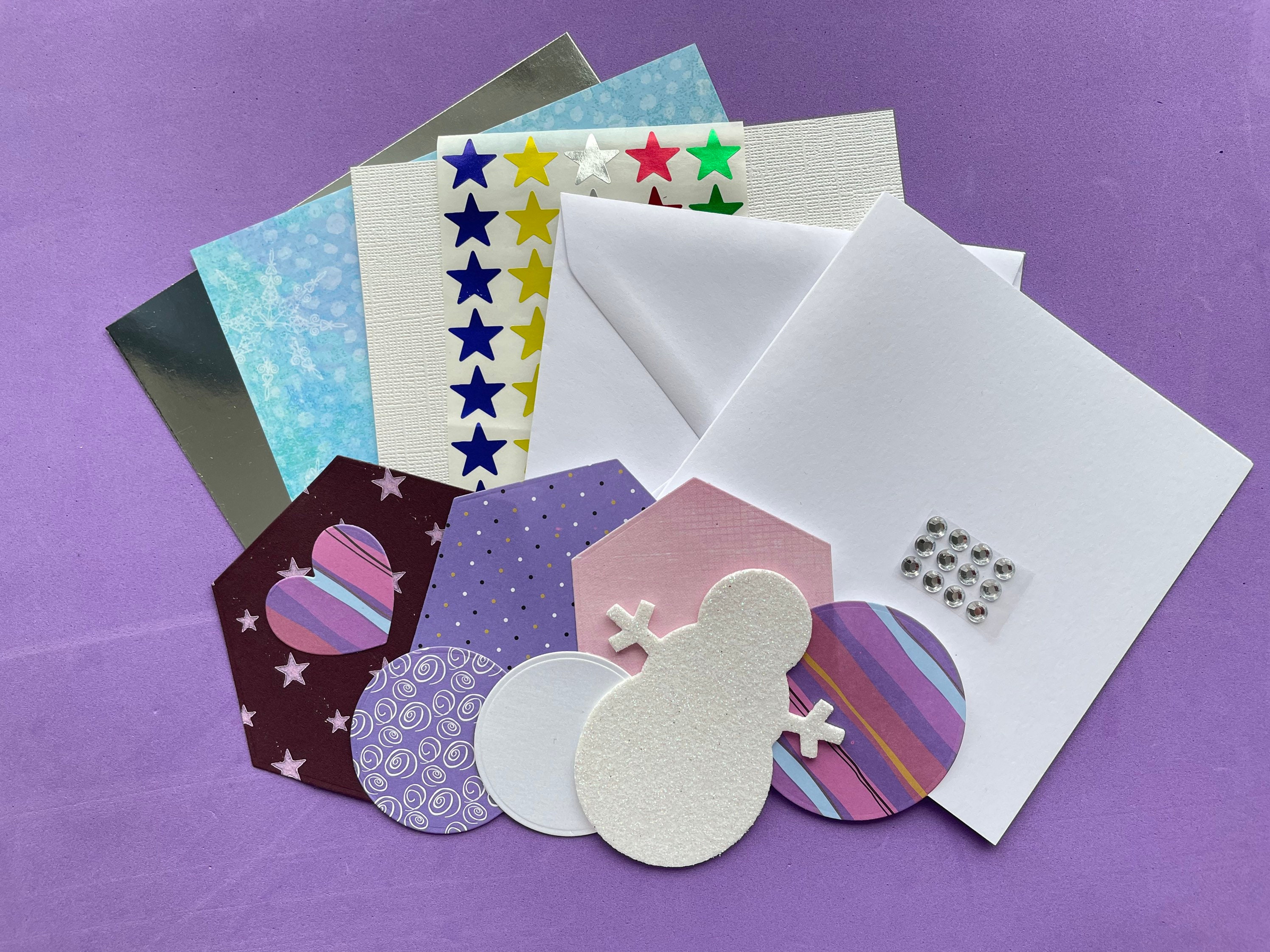 DIY Card Making Kit for Children, Valentine's Craft Kit, Activity Pack ...