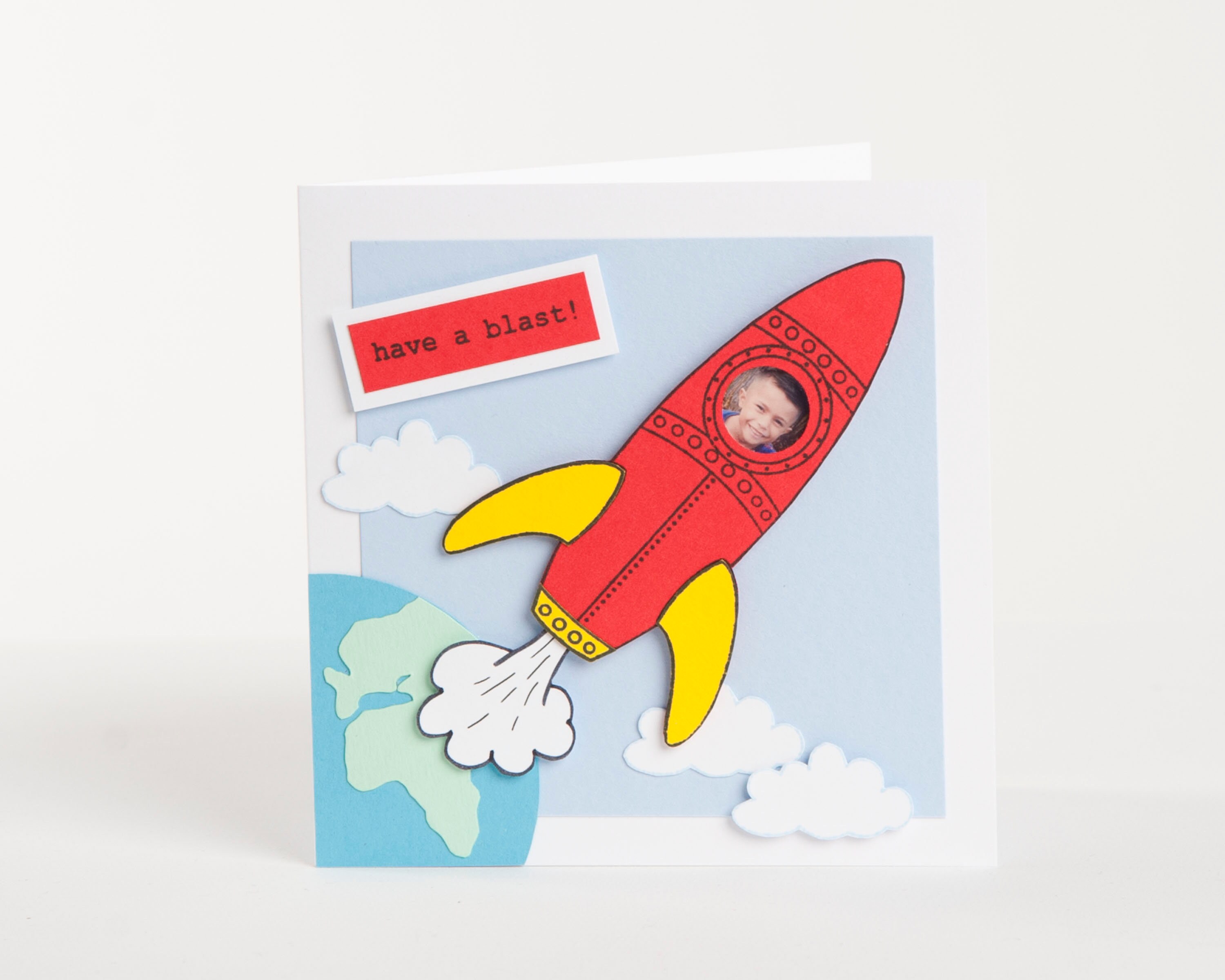 Rocket Card kit Card kits for adults | Etsy