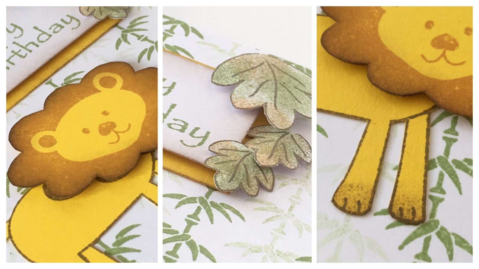 Jungle Theme Birthday Card Kit Card Making Kit - Etsy UK