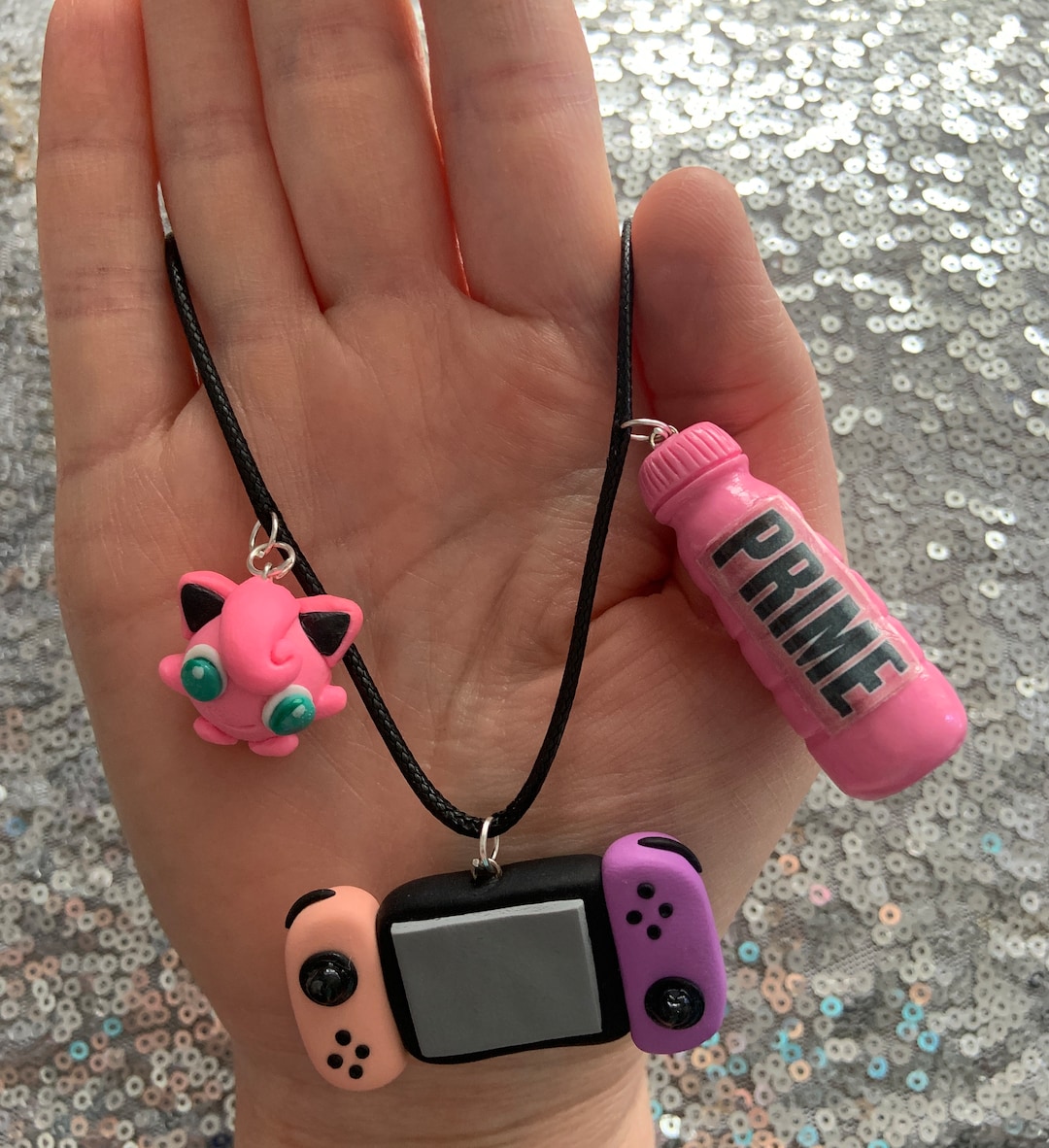 Pokémon Jiggly Puff Nintendo Switch Prime Necklace - Etsy