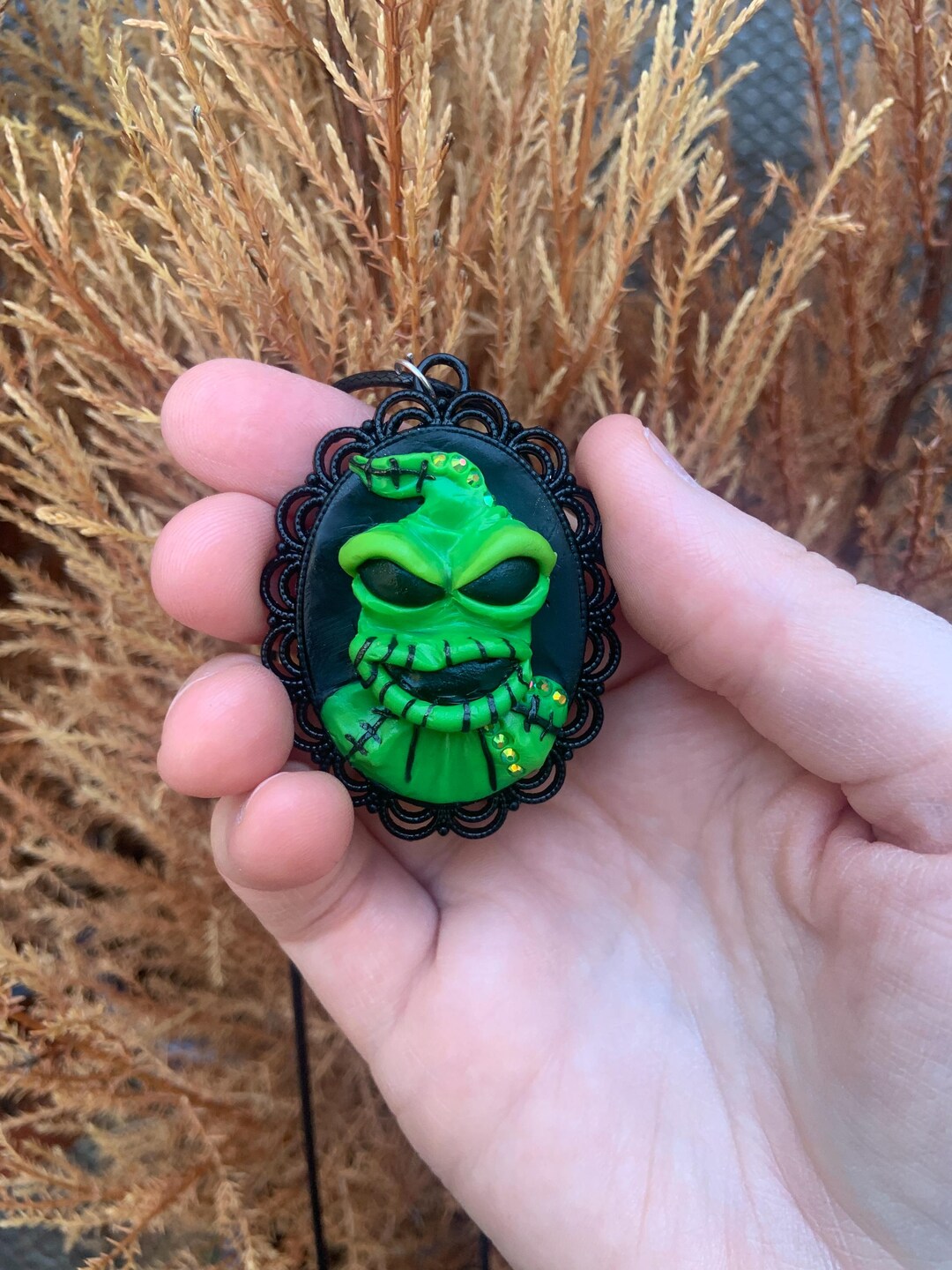Nightmare Before Christmas Oogie Boogie Necklace - Etsy