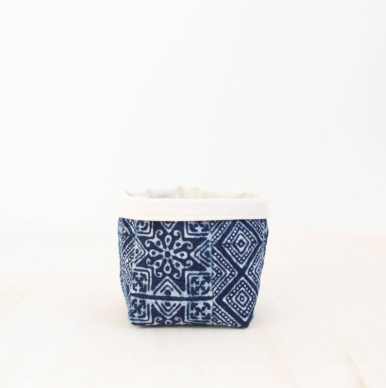 BATIK BASKET Small Storage Organization Home Decor Planter Basket ...