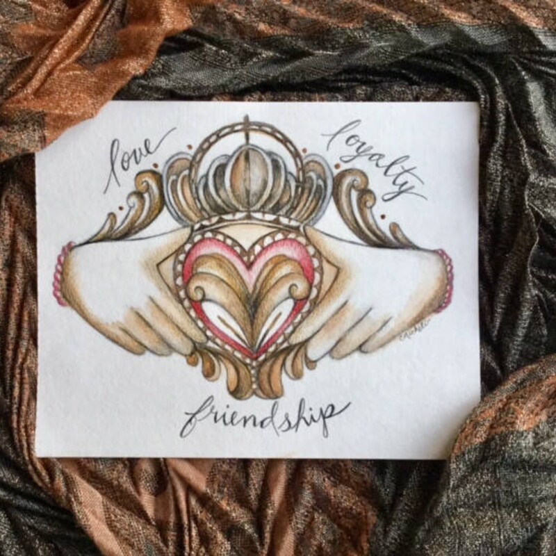 Claddagh Wall Art - Etsy