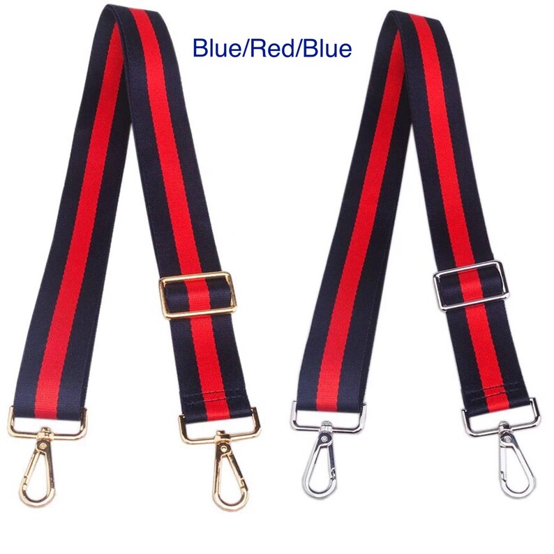 10 Choices 38mm Adjustable Nylon Stripe Shoulder Strap | Etsy