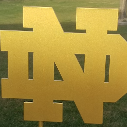 God Country Notre Dame Hand Painted Wood Sign Free Shipping - Etsy