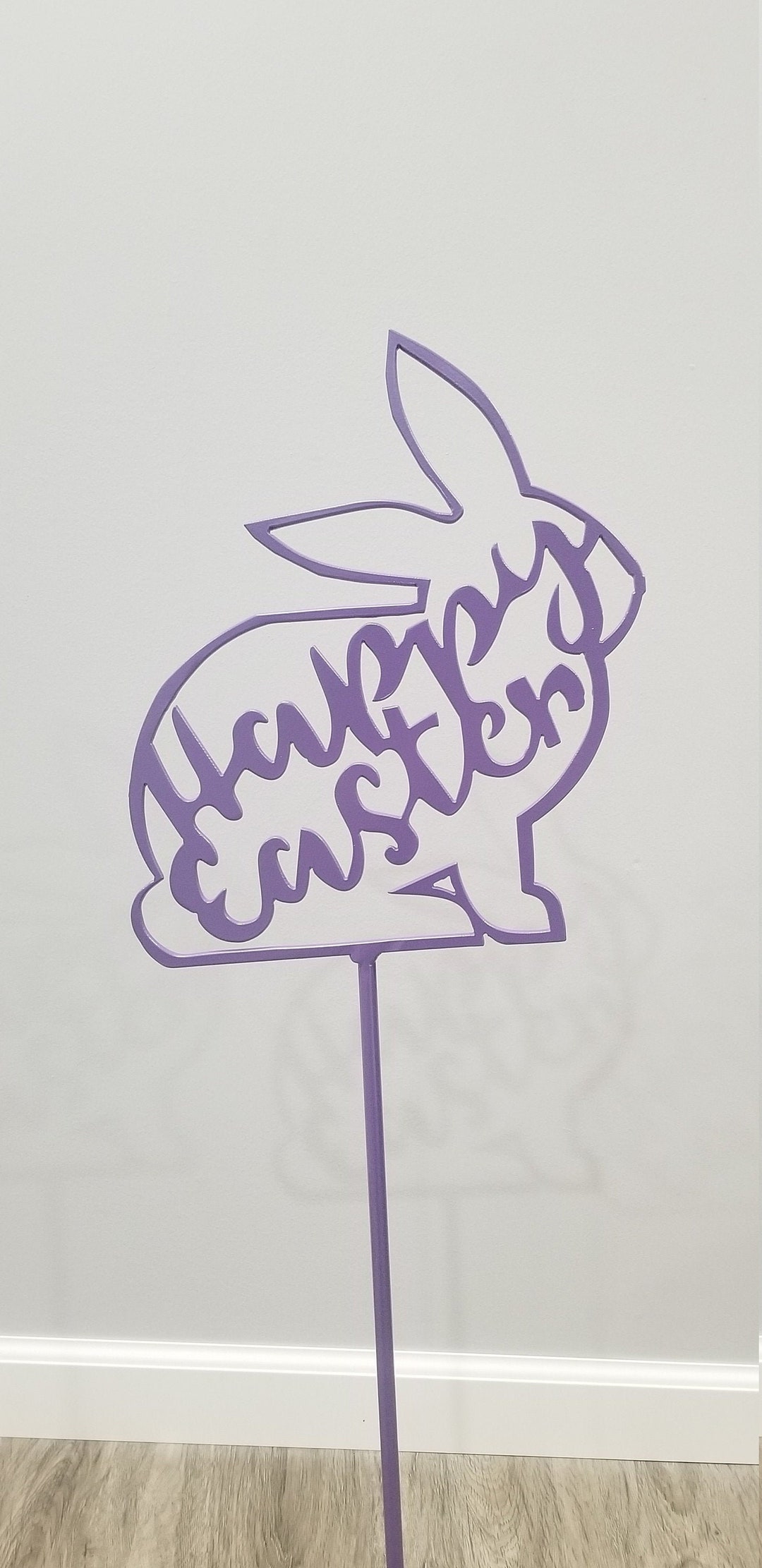 Steel Happy Easter Yard Sign - Etsy
