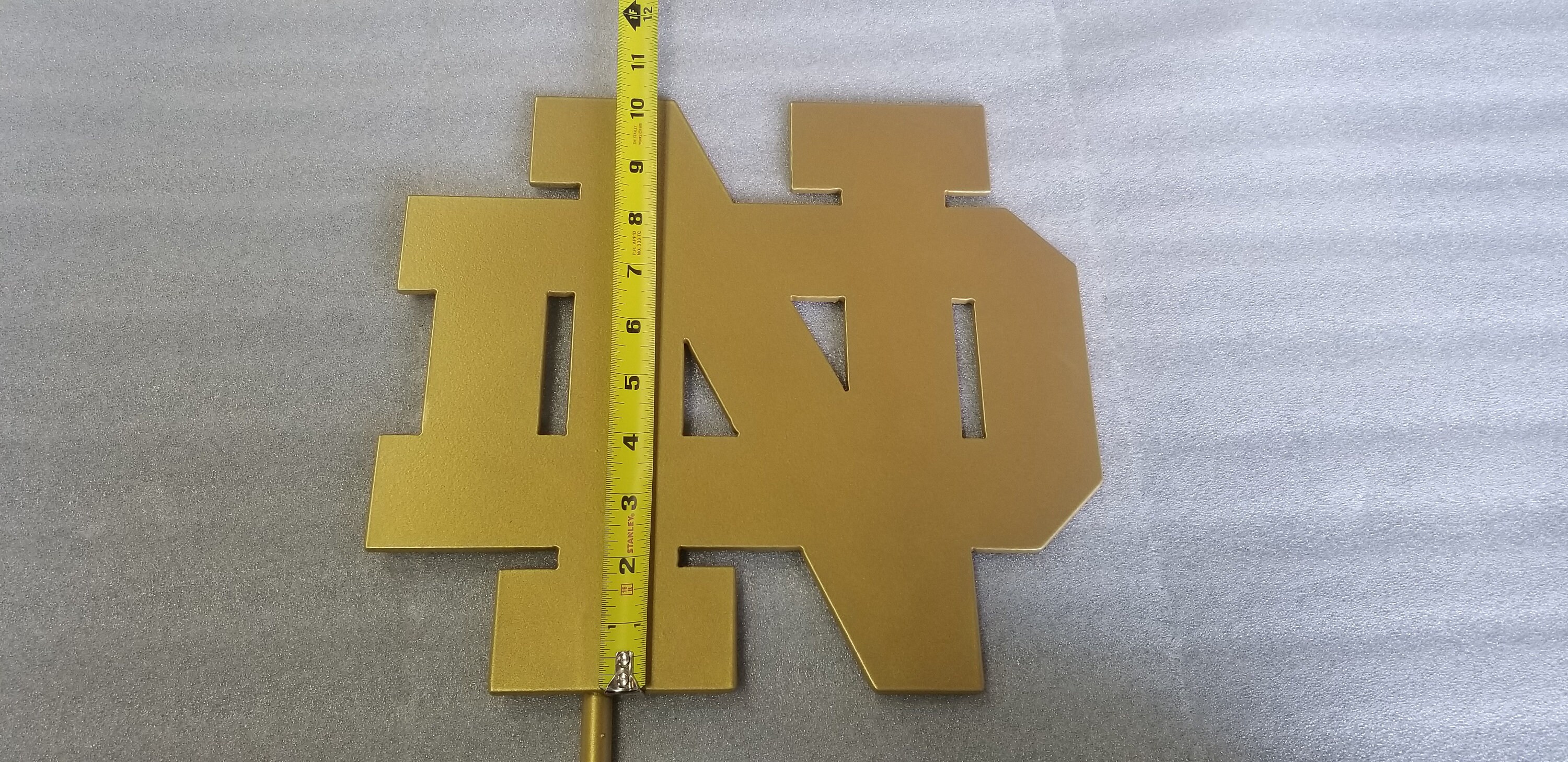 Steel Notre Dame Yard Sign - Etsy
