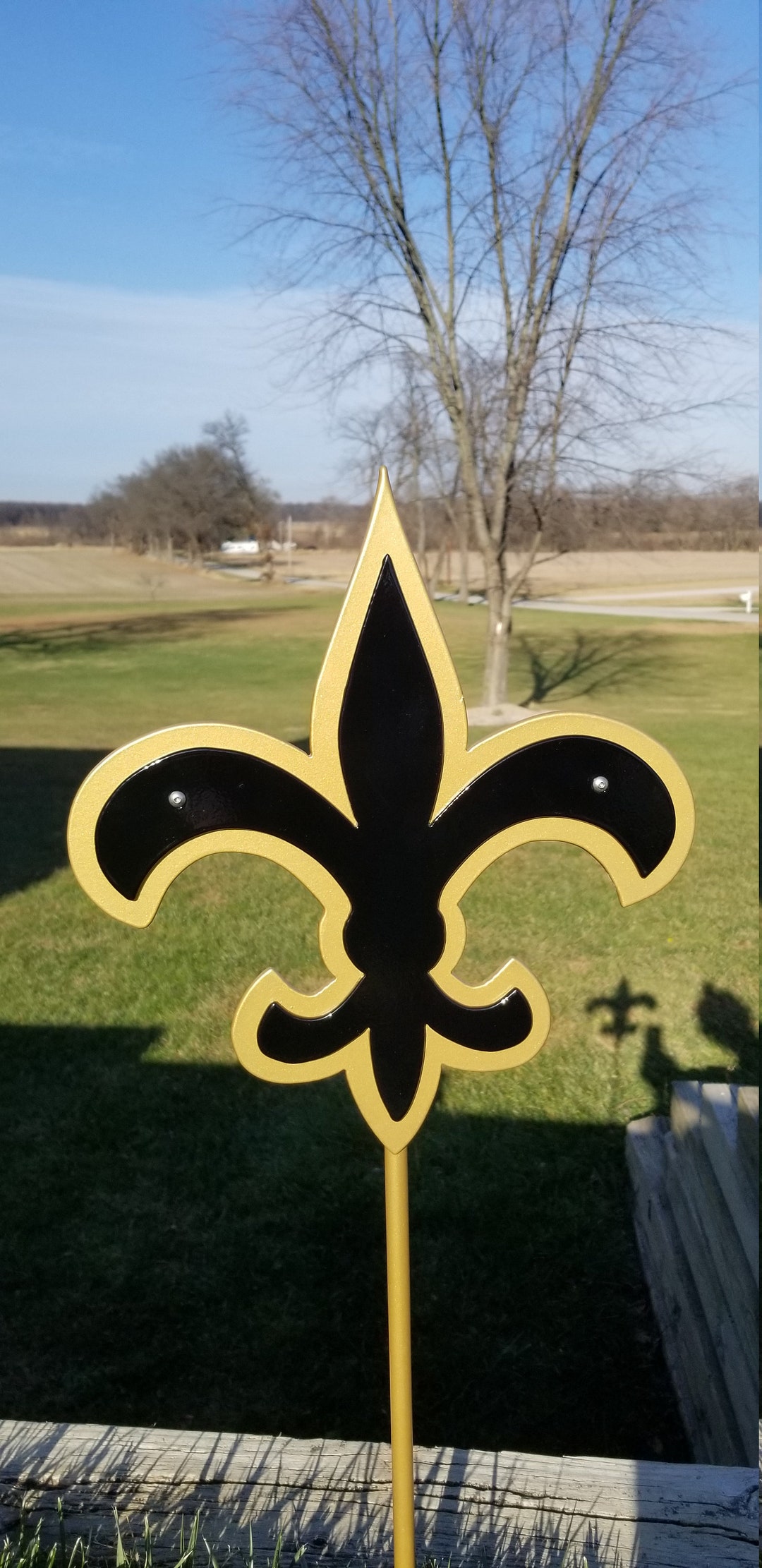 Steel New Orleans Saints Yard Sign - Etsy