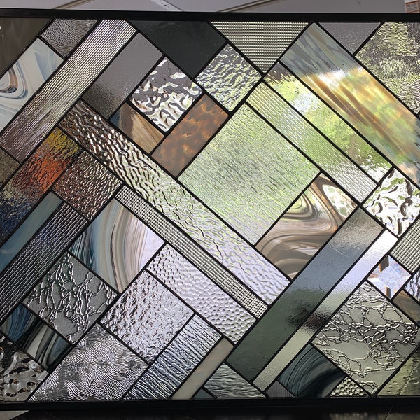 White Stained Glass - Etsy