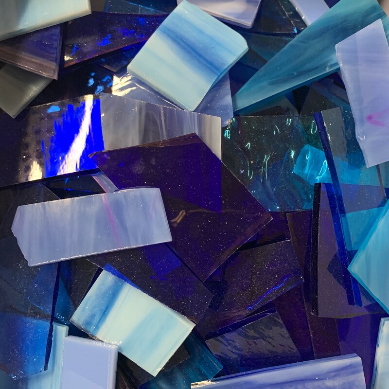 Stained Glass Shards - Etsy