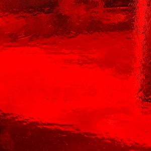 Honeydewglass Ruby Red Bevel Cluster Stained Glass Panel With Bevels ...