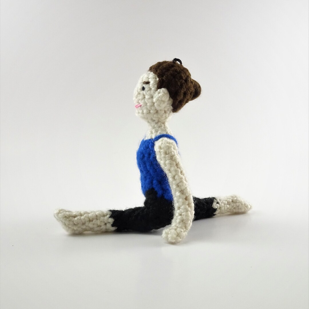 Yoga Figurine Splits, Unique Yogi Lover Ornament Gift, READY TO SHIP - Etsy