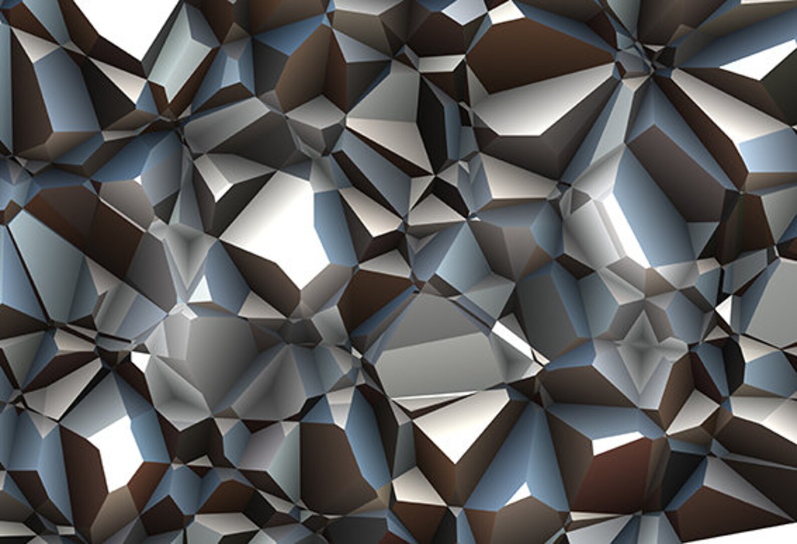 Grey Silver Triangles 3D Depth Polygonal Optical Abstract - Etsy