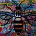 Manchester Bee Graffiti Street Art Print Canvas Wall Picture One Love I ...