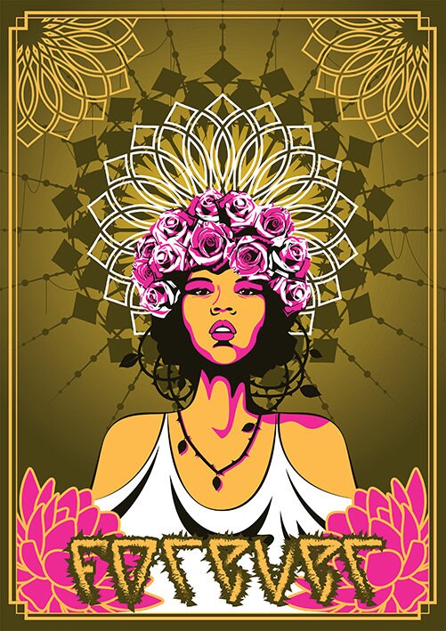 Retro Freedom Forever Peace Love Hate Abstract Set of 4 A4 A3 - Etsy UK